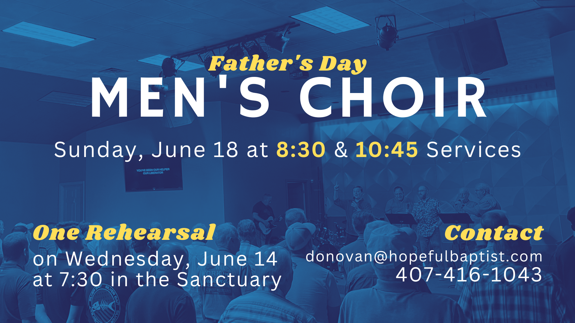 Men's Choir Files — Hopeful Baptist Church