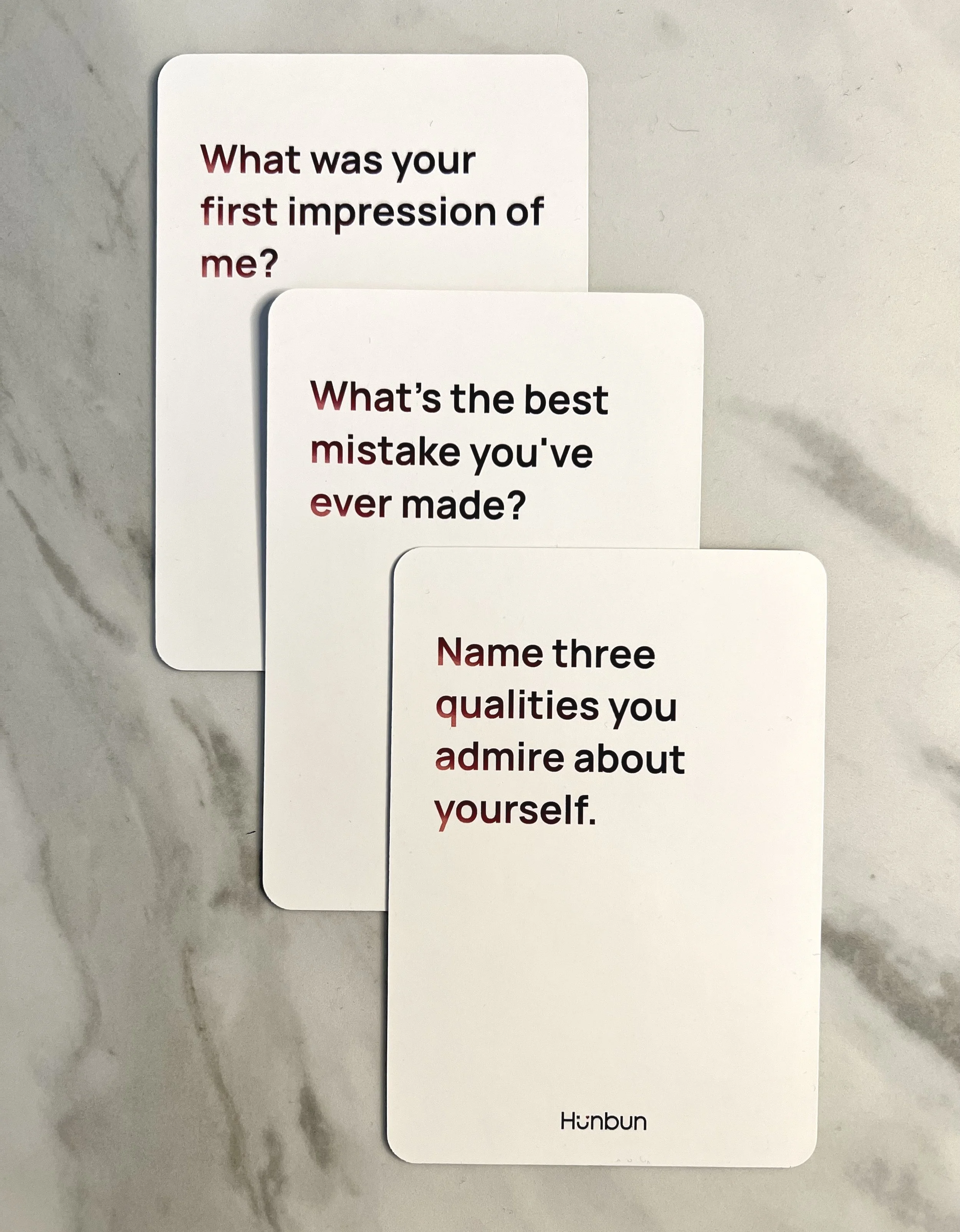 Hunbun dating cards — Hunbun