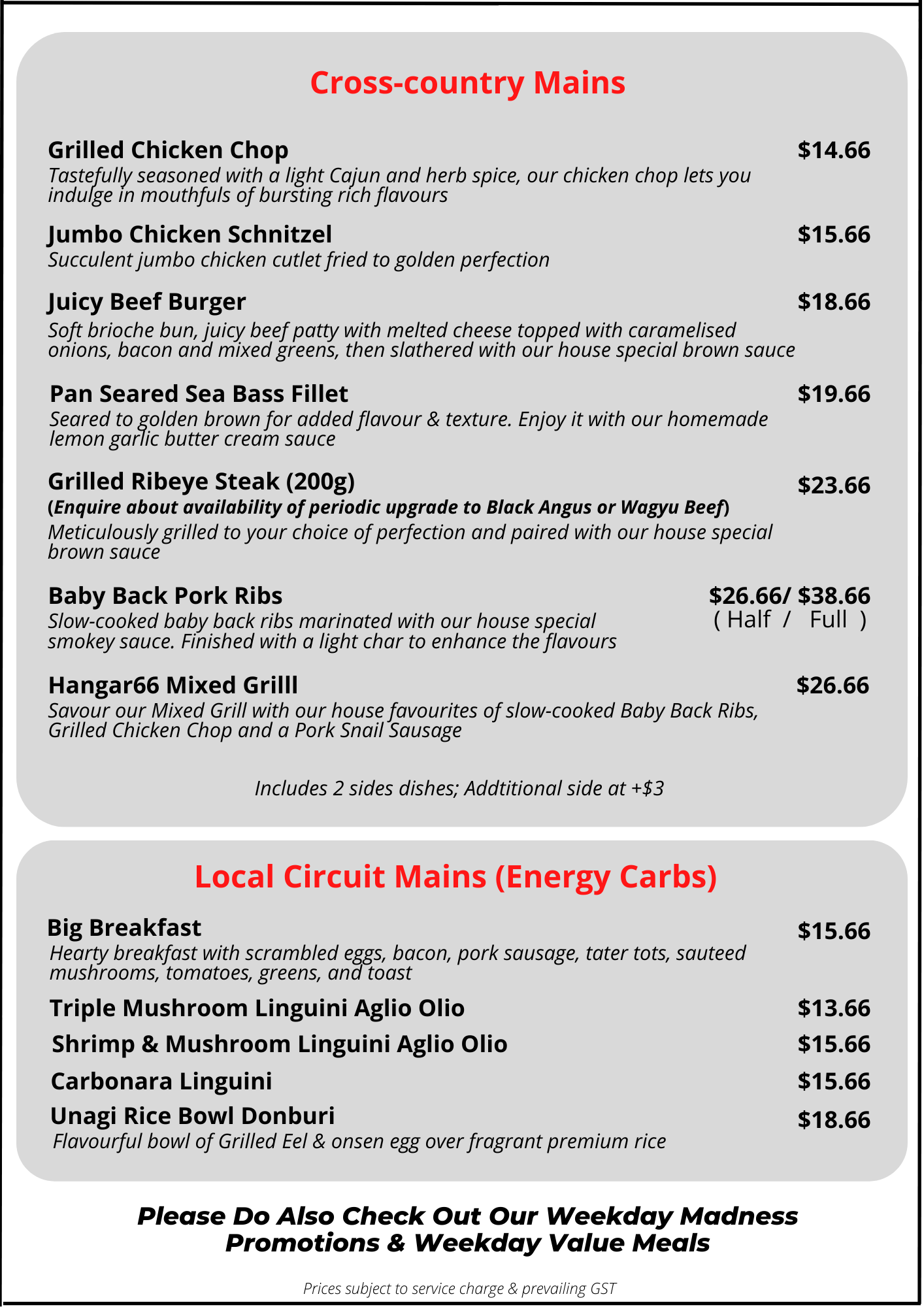 Hangar66 Café: Dining in a Real Airplane Hangar in Seletar