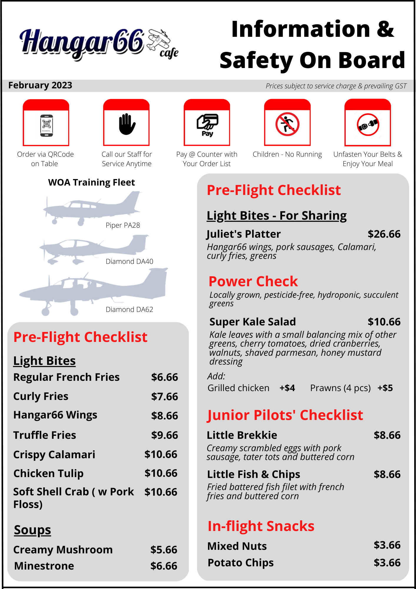 Hangar66 Café: Dining in a Real Airplane Hangar in Seletar