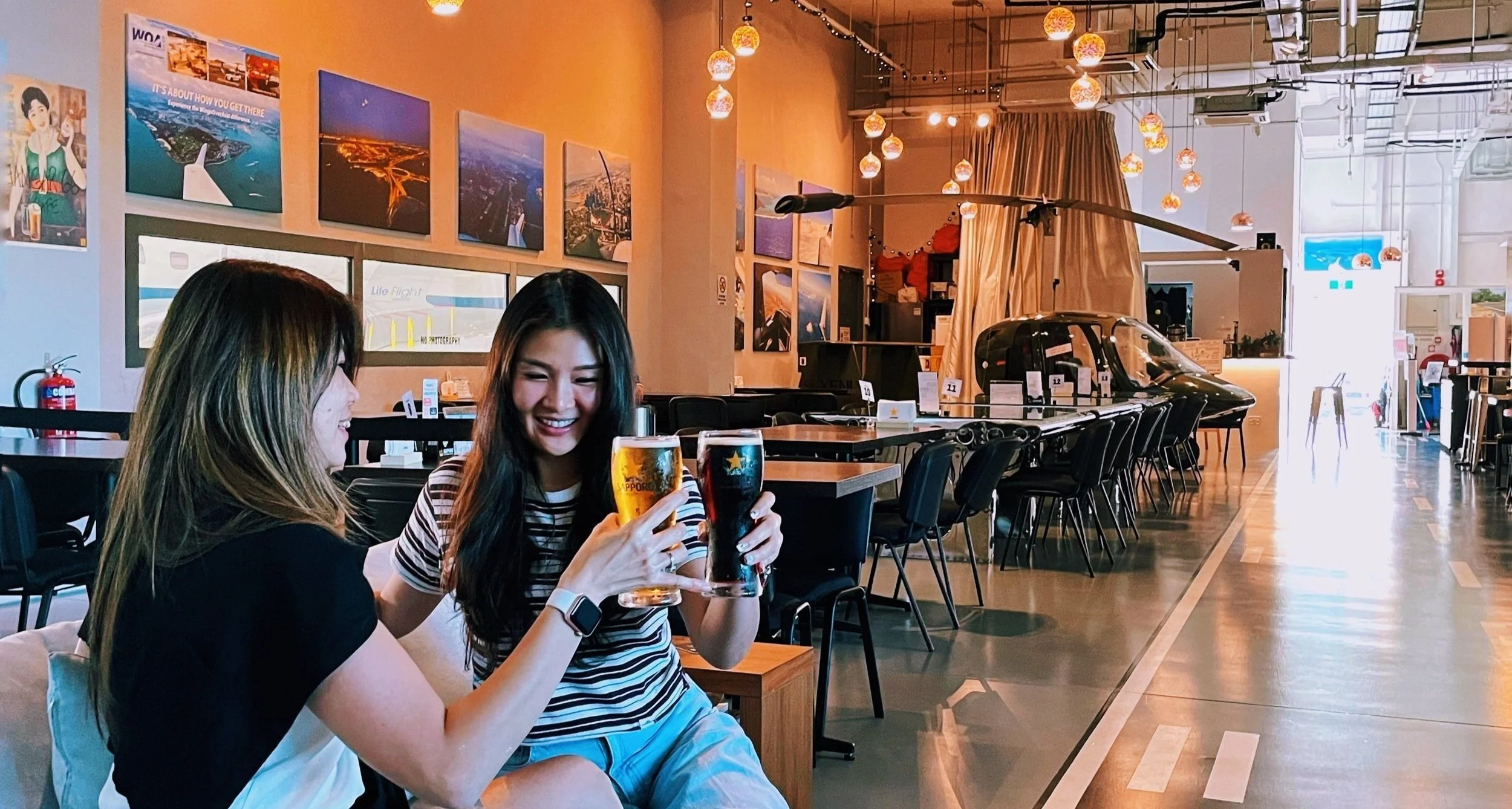 Hangar66 Café: Dining in a Real Airplane Hangar in Seletar