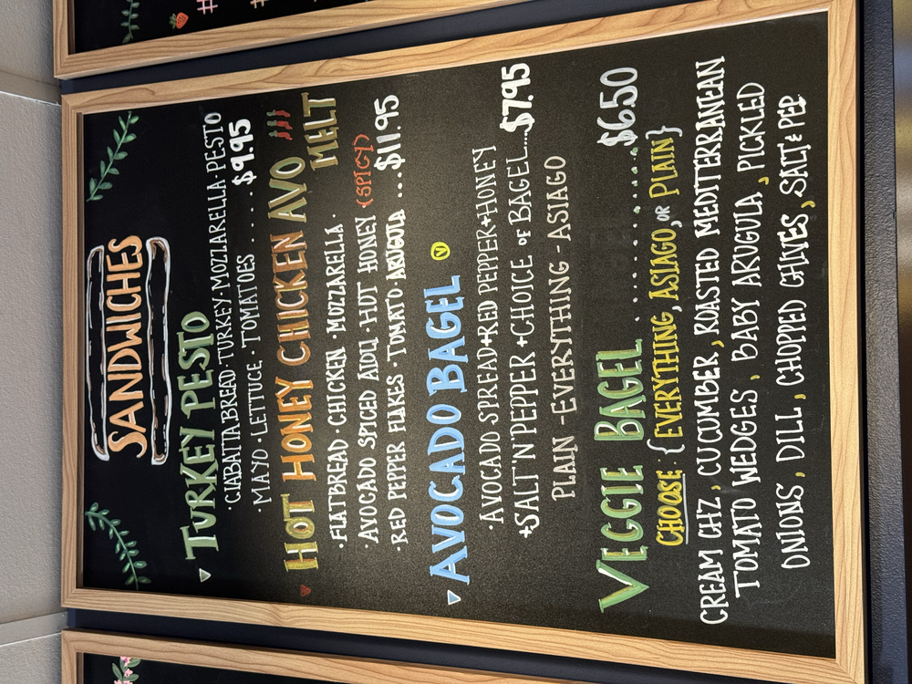 Menu — Château Coffee Co.