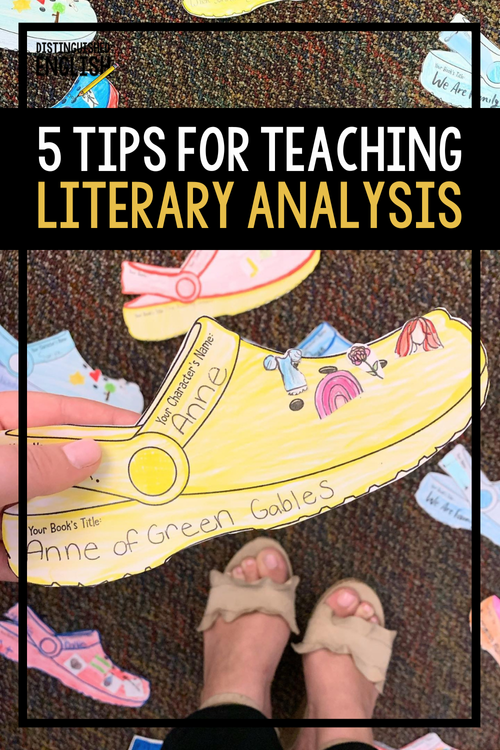 5 Literary Analysis Tips for Middle School — UPBEAT ELA