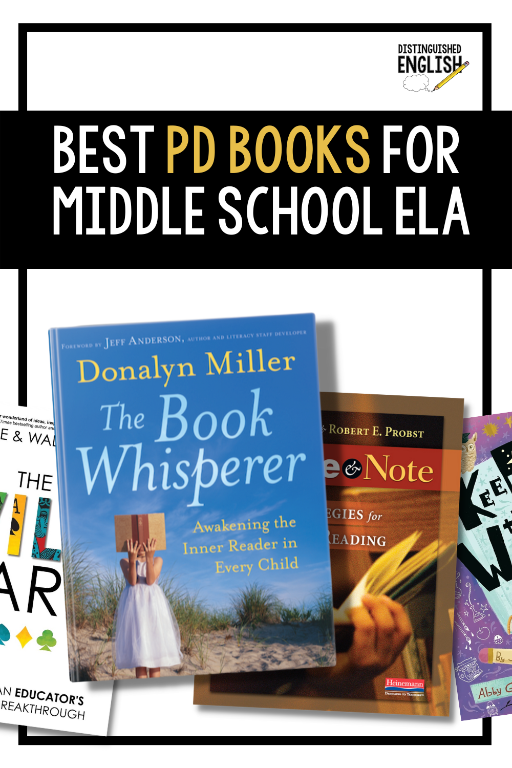 Best Professional Development Books for Middle School ELA ...