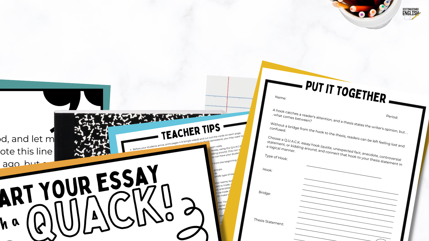 Hoe to Teach Essay Introductions in Middle School — UPBEAT ELA
