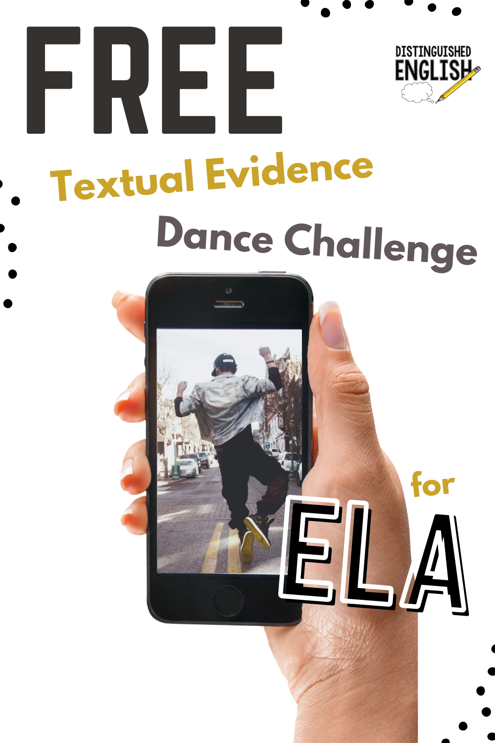 FREE Middle School ELA Dance Challenge — UPBEAT ELA