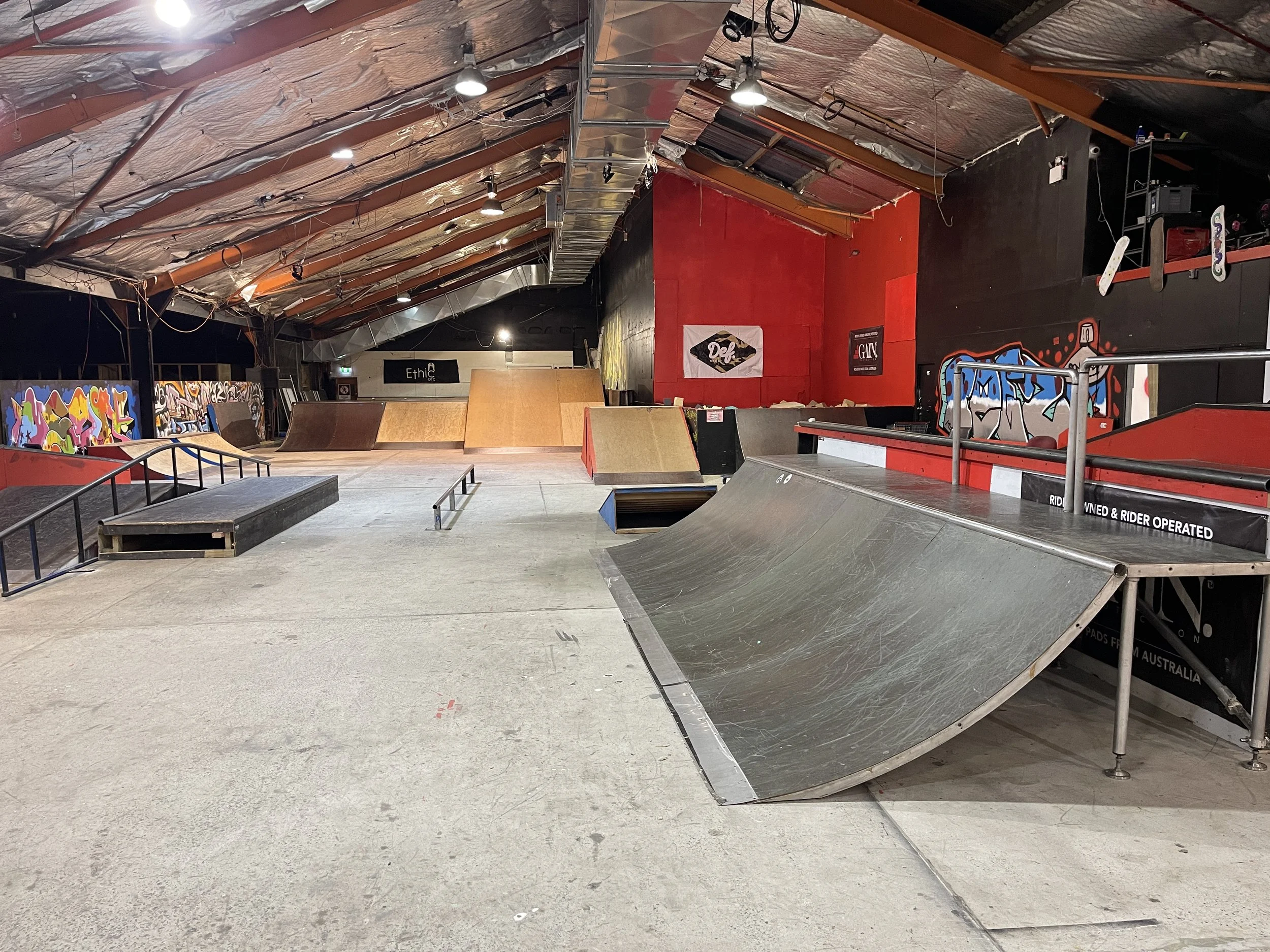 Indoor Skatepark - Sonsk8 Glen Innes, Auckland