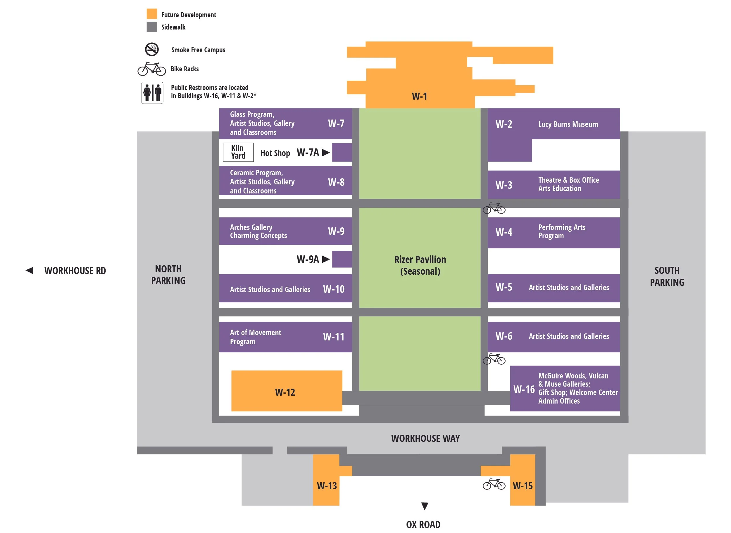 Campus Map — Workhouse Arts Center