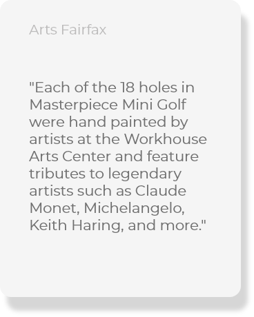 Masterpiece Mini‑Golf – Art-Themed 18-Hole Course | Lorton VA ...