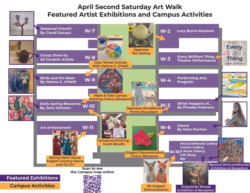 Second Saturday Campus Map — Workhouse Arts Center