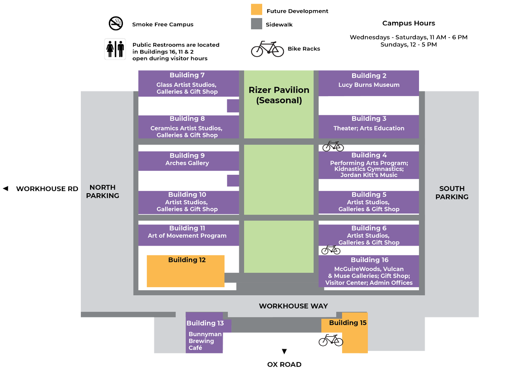 Campus Map — Workhouse Arts Center