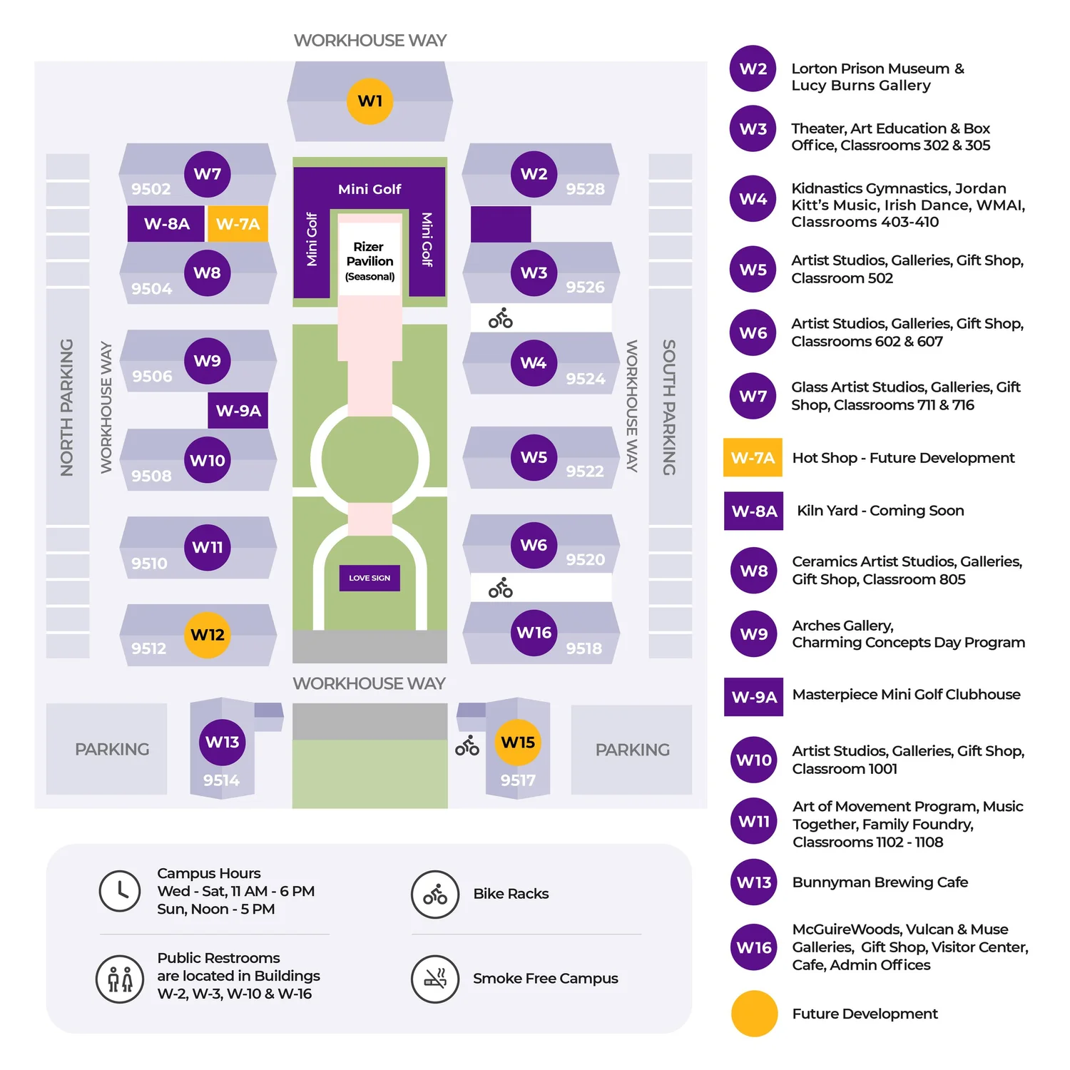 Visitor Information — Workhouse Arts Center