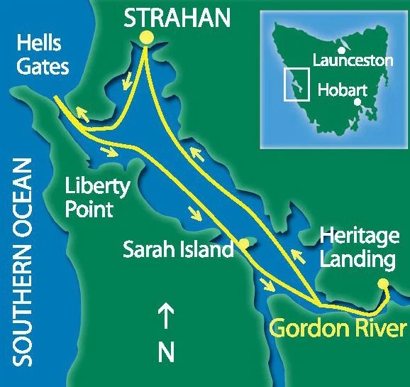 STRAHAN TASMANIA — World Heritage Cruises