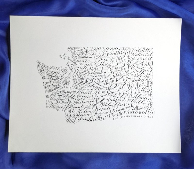 Calligraphy — Soft Fern Studio