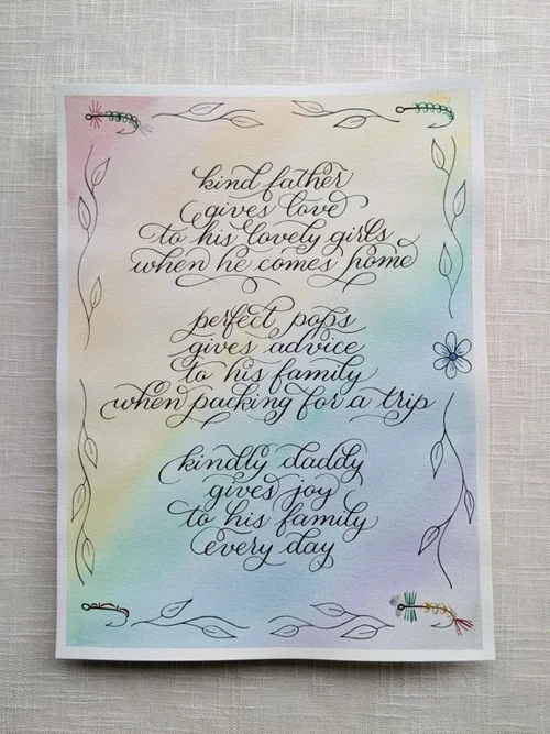 Calligraphy — Soft Fern Studio