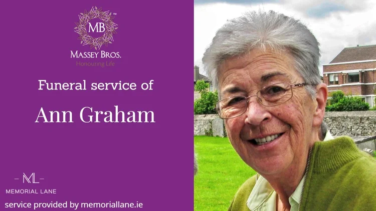 Ann Graham – Recorded Service — Massey Bros Funeral Homes