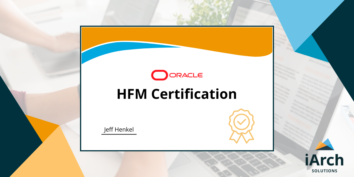 Achieving Oracle HFM Certification: My Journey and Practical Roadmap to ...