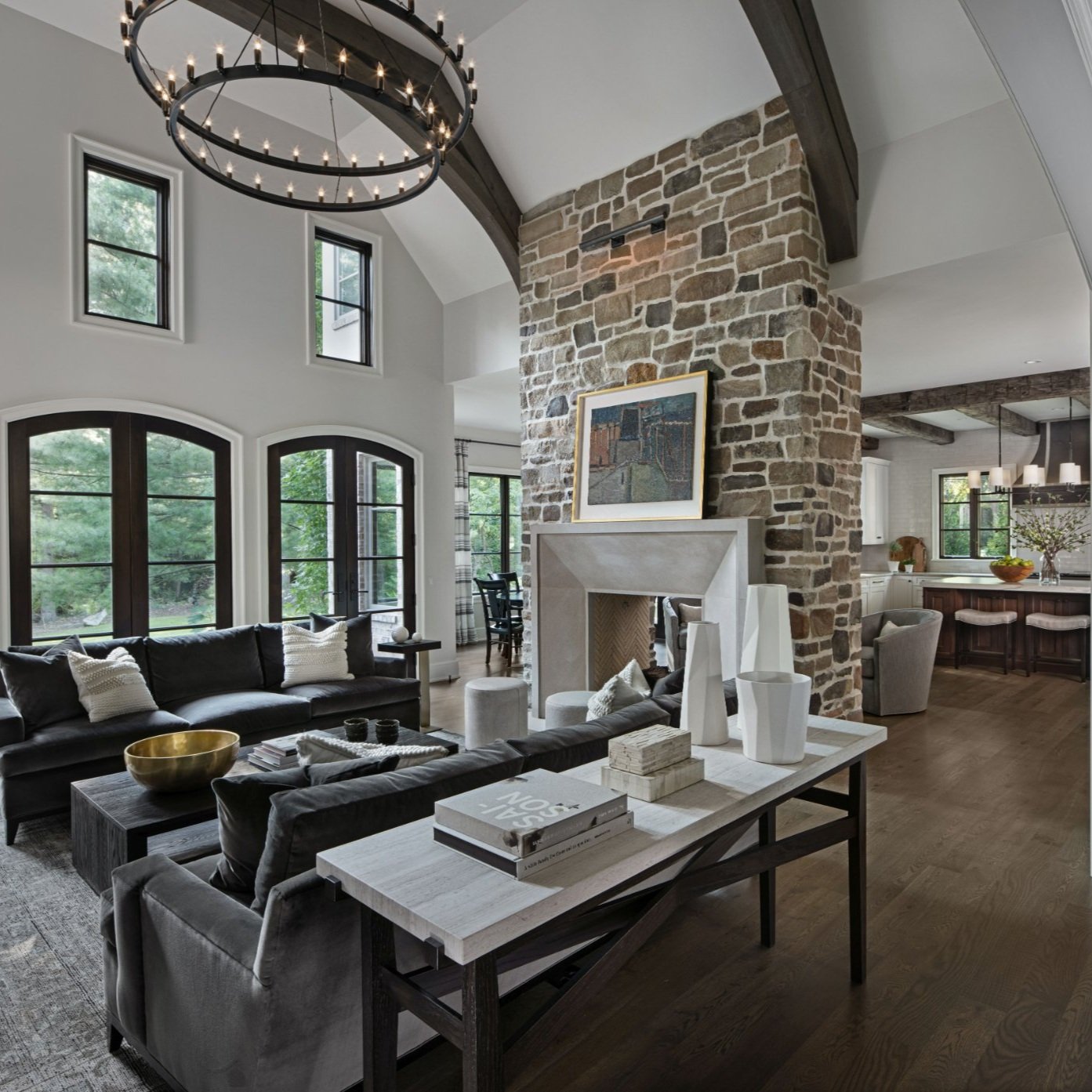 Rustic French Chateau in Franklin, Michigan — Marianne Jones | Elegant ...