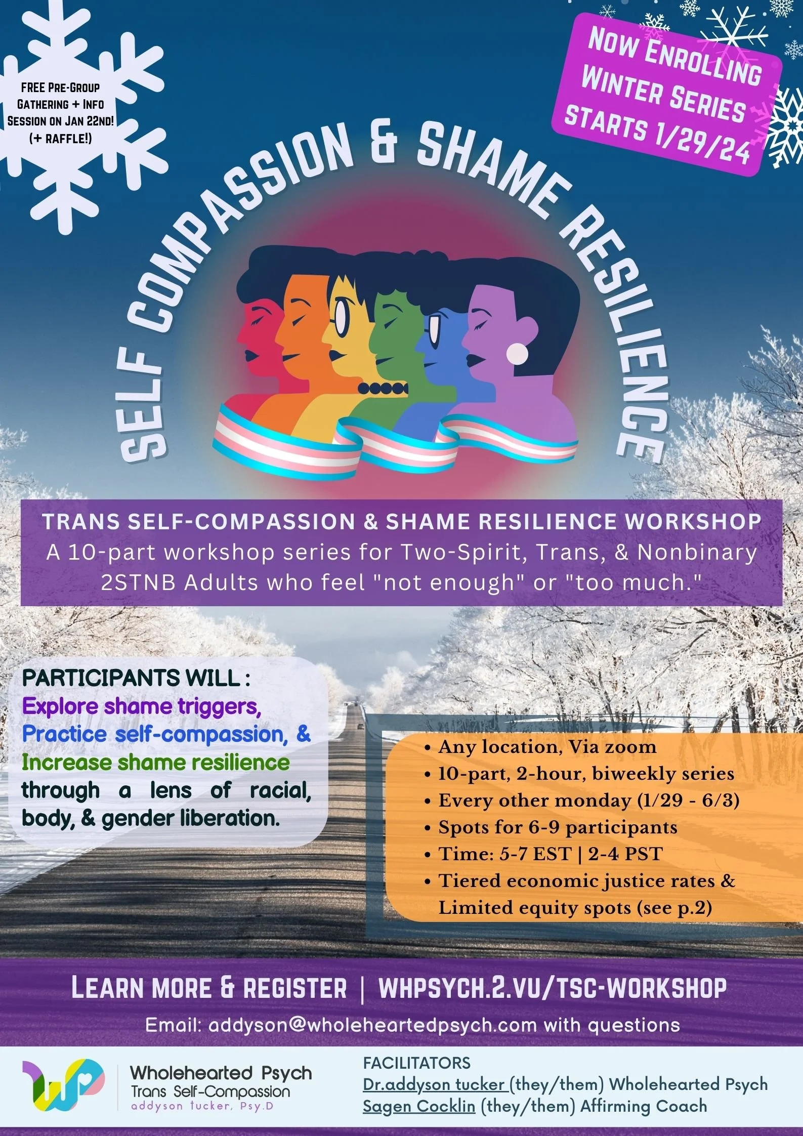 TSC Workshop Series: Trans Self-Compassion & Shame Resilience Workshop ...
