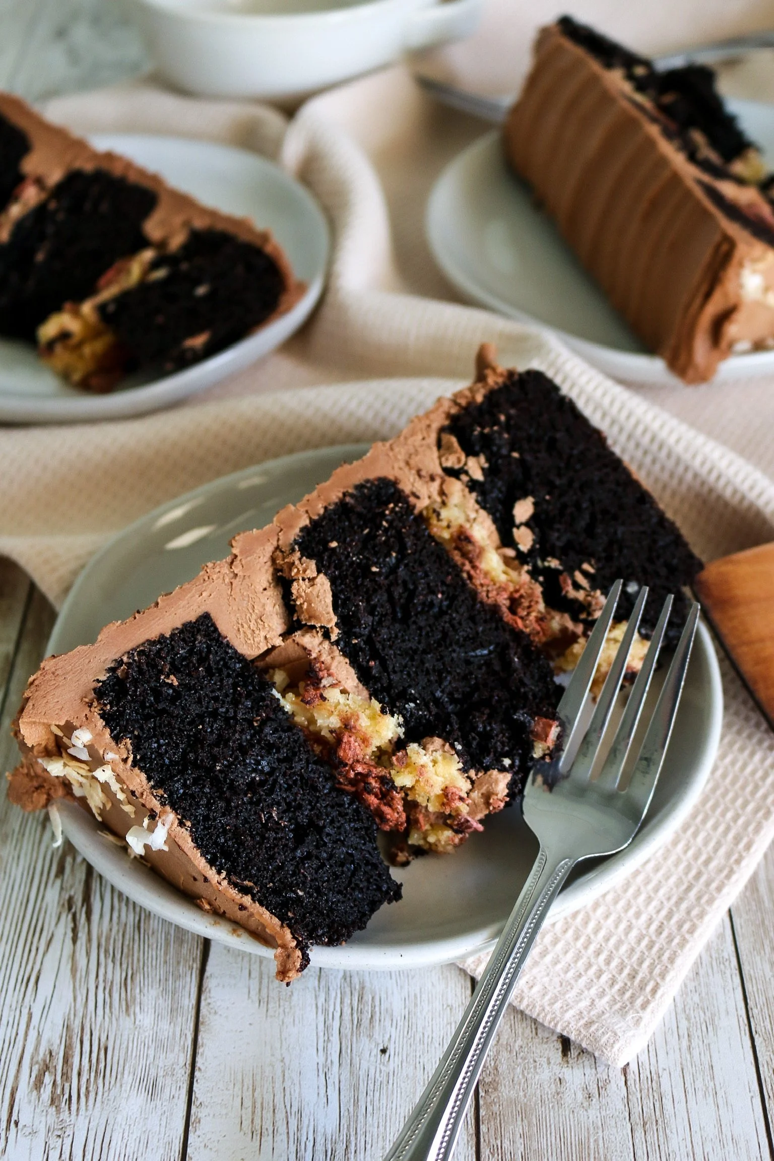 German Chocolate Cake - Take II — Celena Grant Cake Company