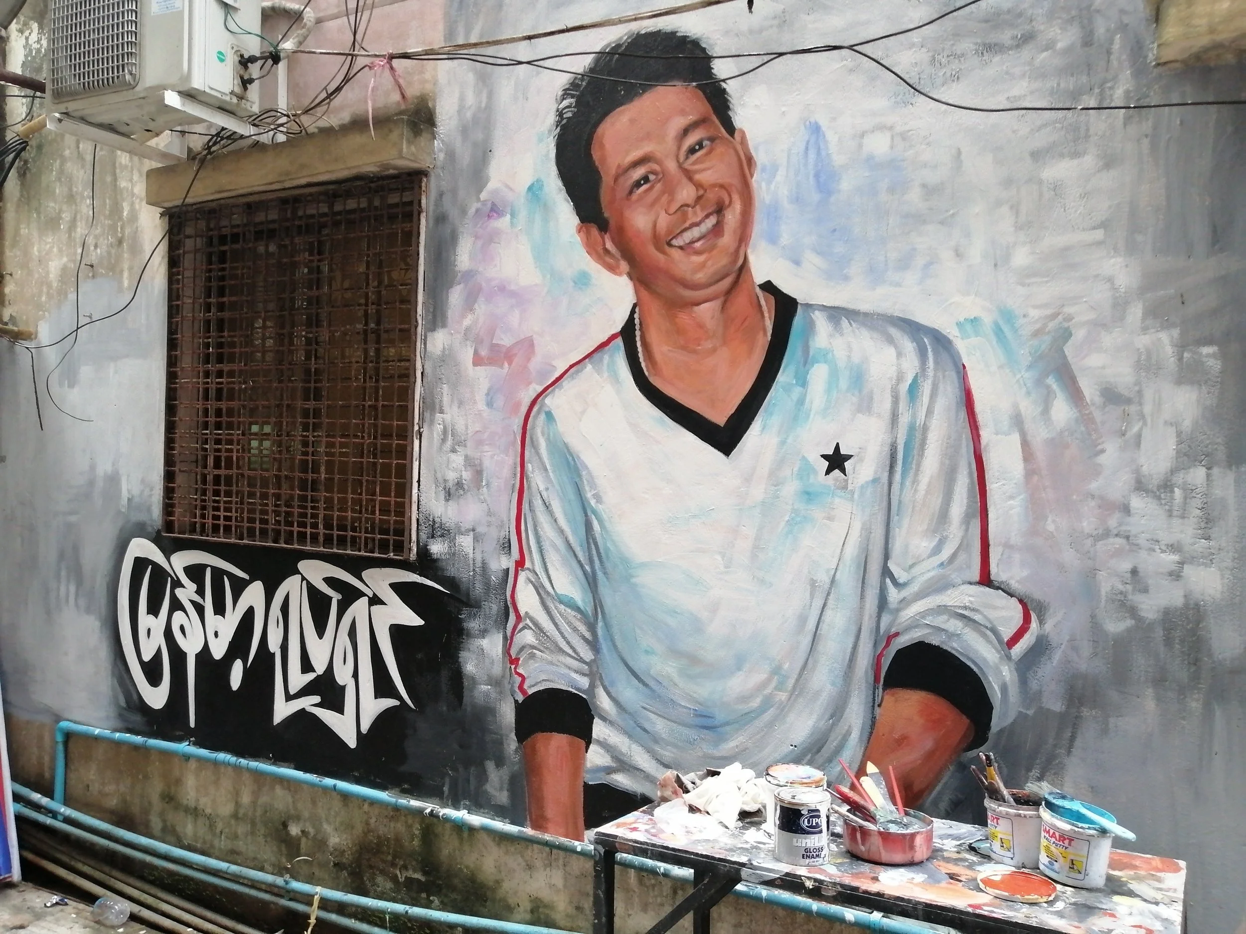 Street art — Delphine de Lorme