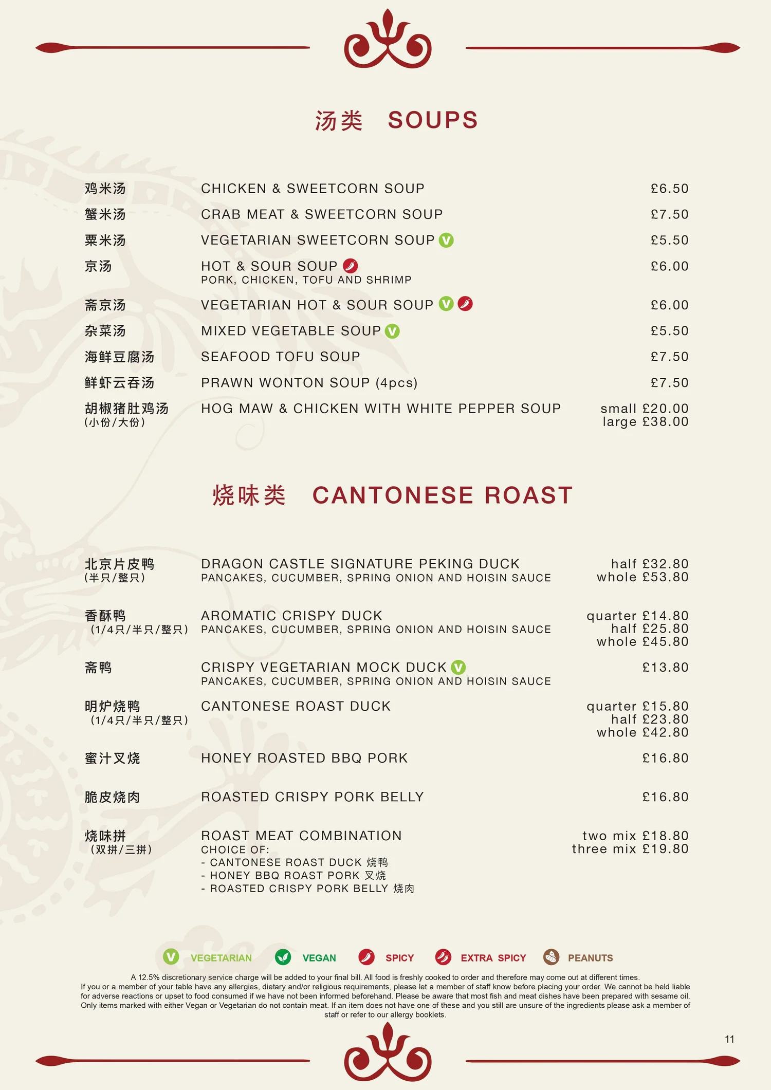 Main Menu — DRAGON CASTLE