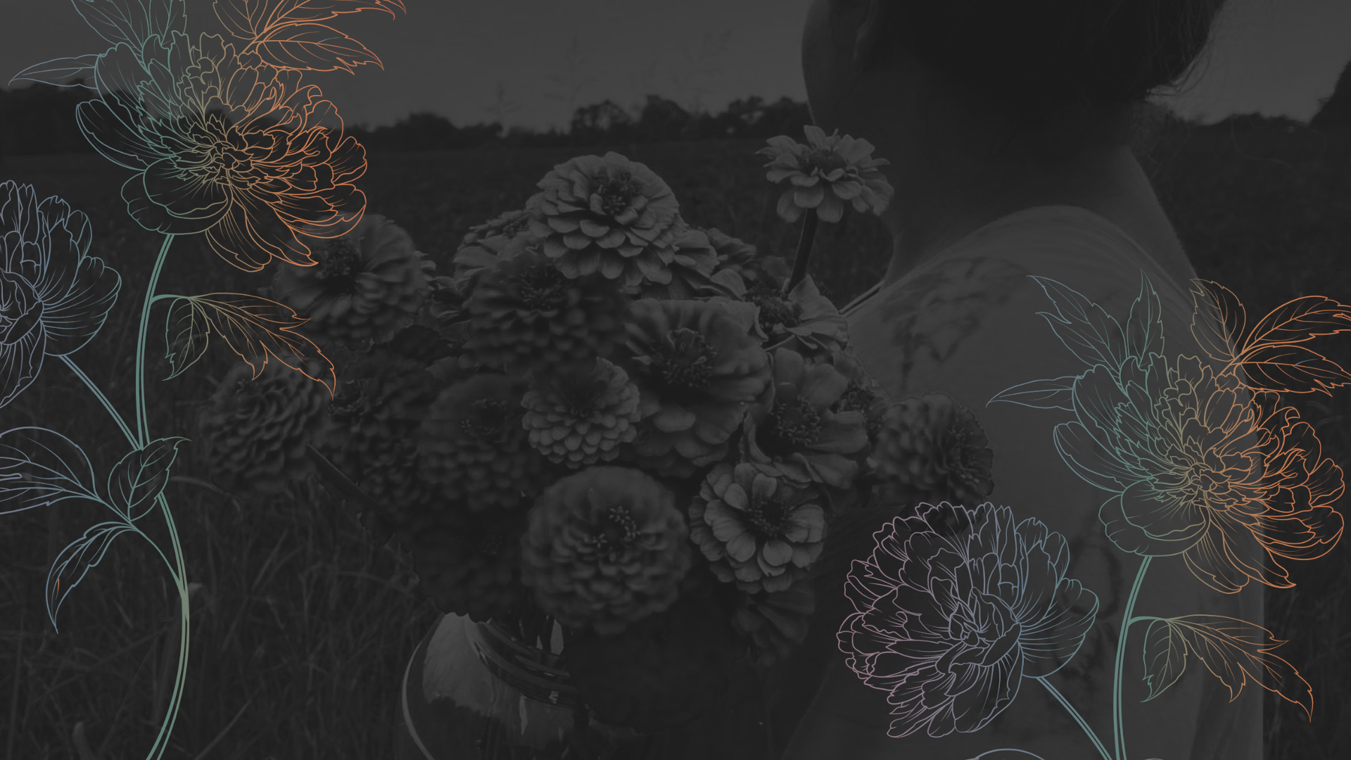 Rainbow Roots Floral