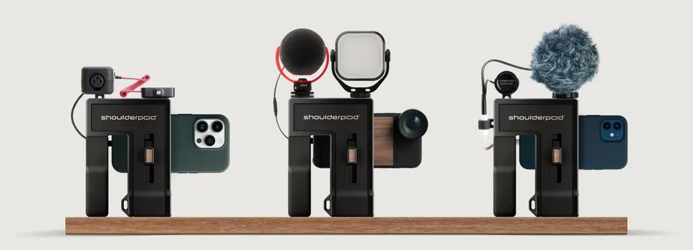 Shoulderpod - The best video kits, rigs and grips for iPhone and ...