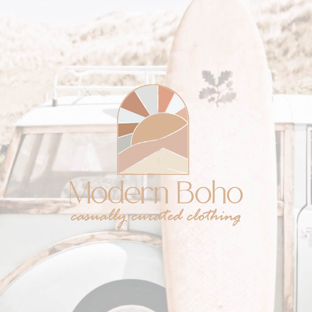 Modern Boho | Mauri's Markups | Branding + Web Design Studio