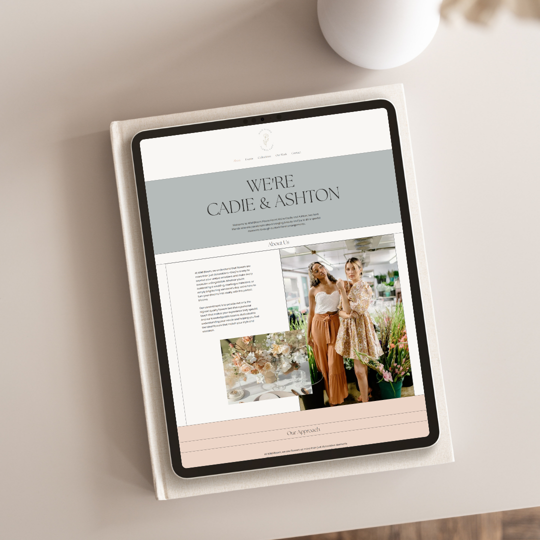 Wild Bloom | Mauri's Markups | Branding + Web Design Studio