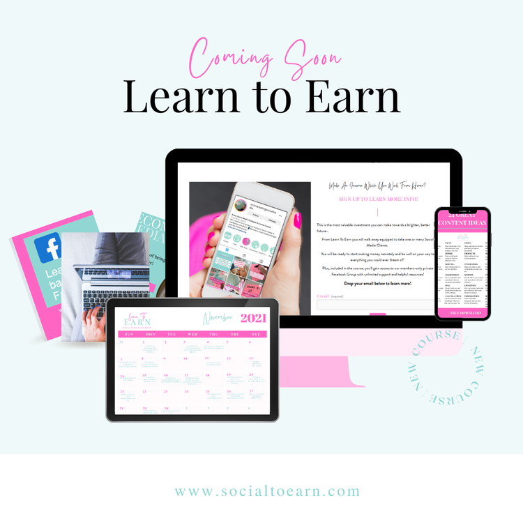 Learn To Earn | Mauri's Markups | Branding + Web Design Studio