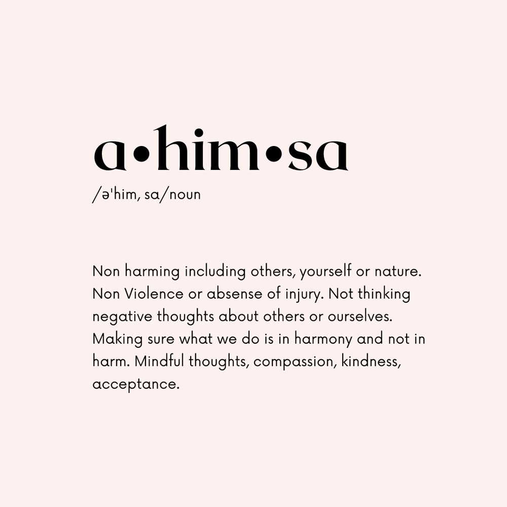 The Ahimsa Life | Mauri's Markups | Branding + Web Design Studio