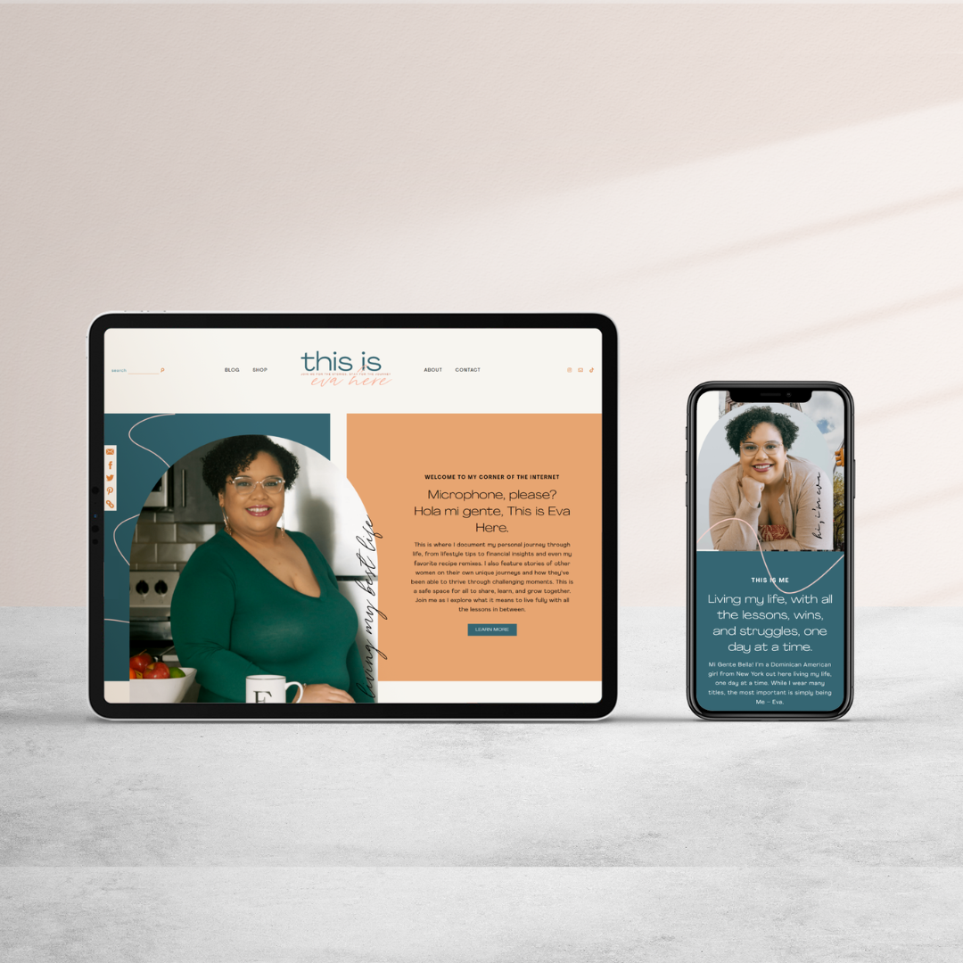 This Is Eva Here | Mauri's Markups | Branding + Web Design Studio