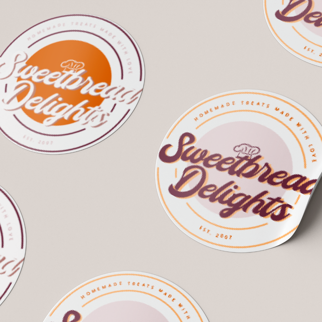 Sweetbread Delights | Mauri's Markups | Branding + Web Design Studio