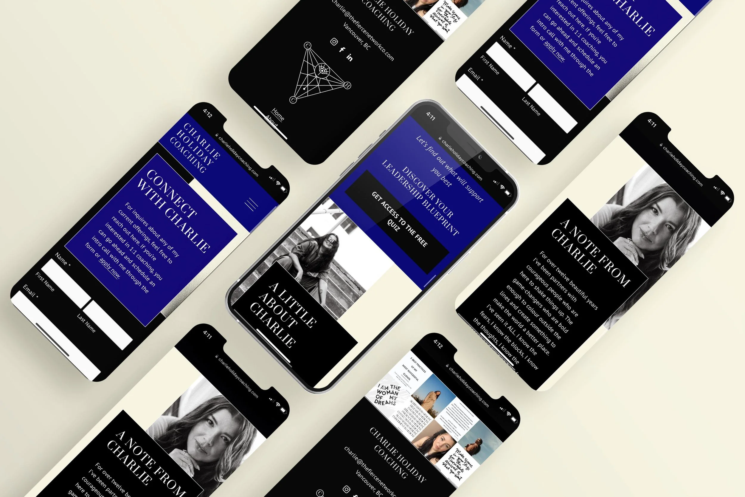 Charlie Holiday Coaching — Grimshaw Graphics - Branding and Website ...