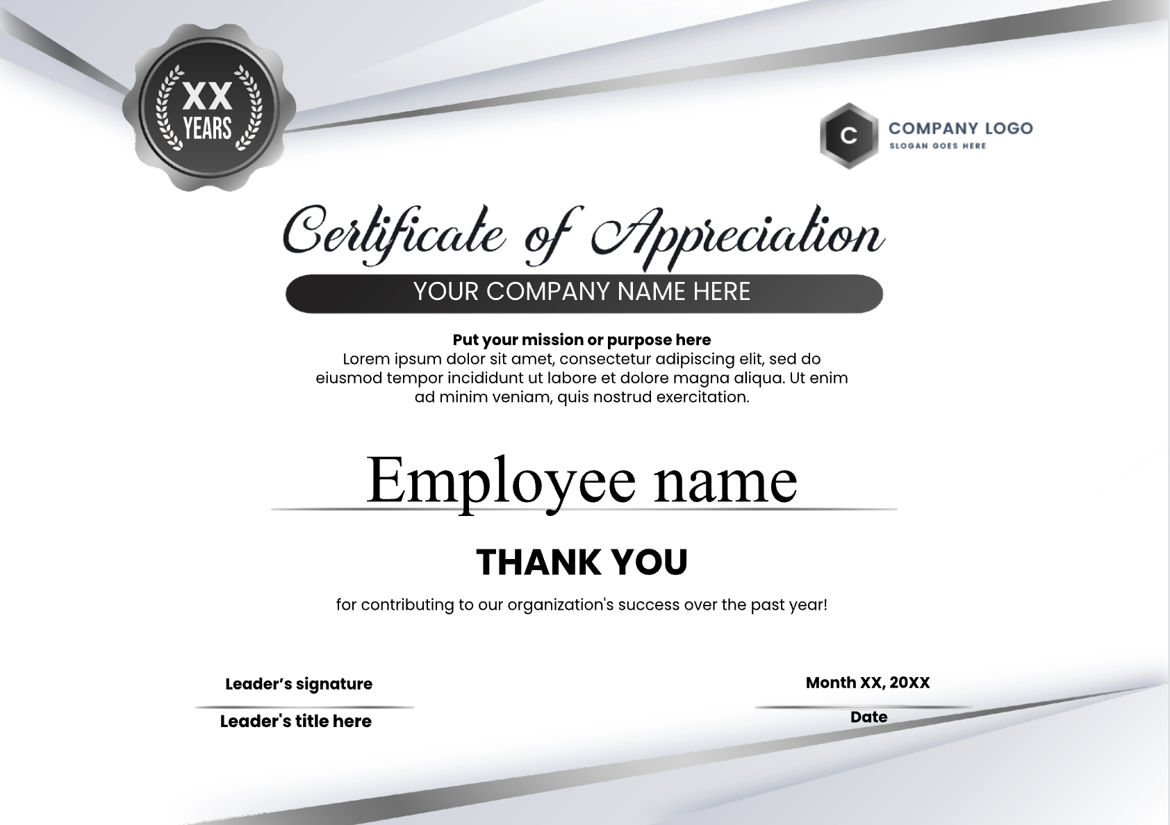 Printable Work Anniversary Certificate Templates Workiversary Printable Work Anniversary Certificate Templates Workiversary