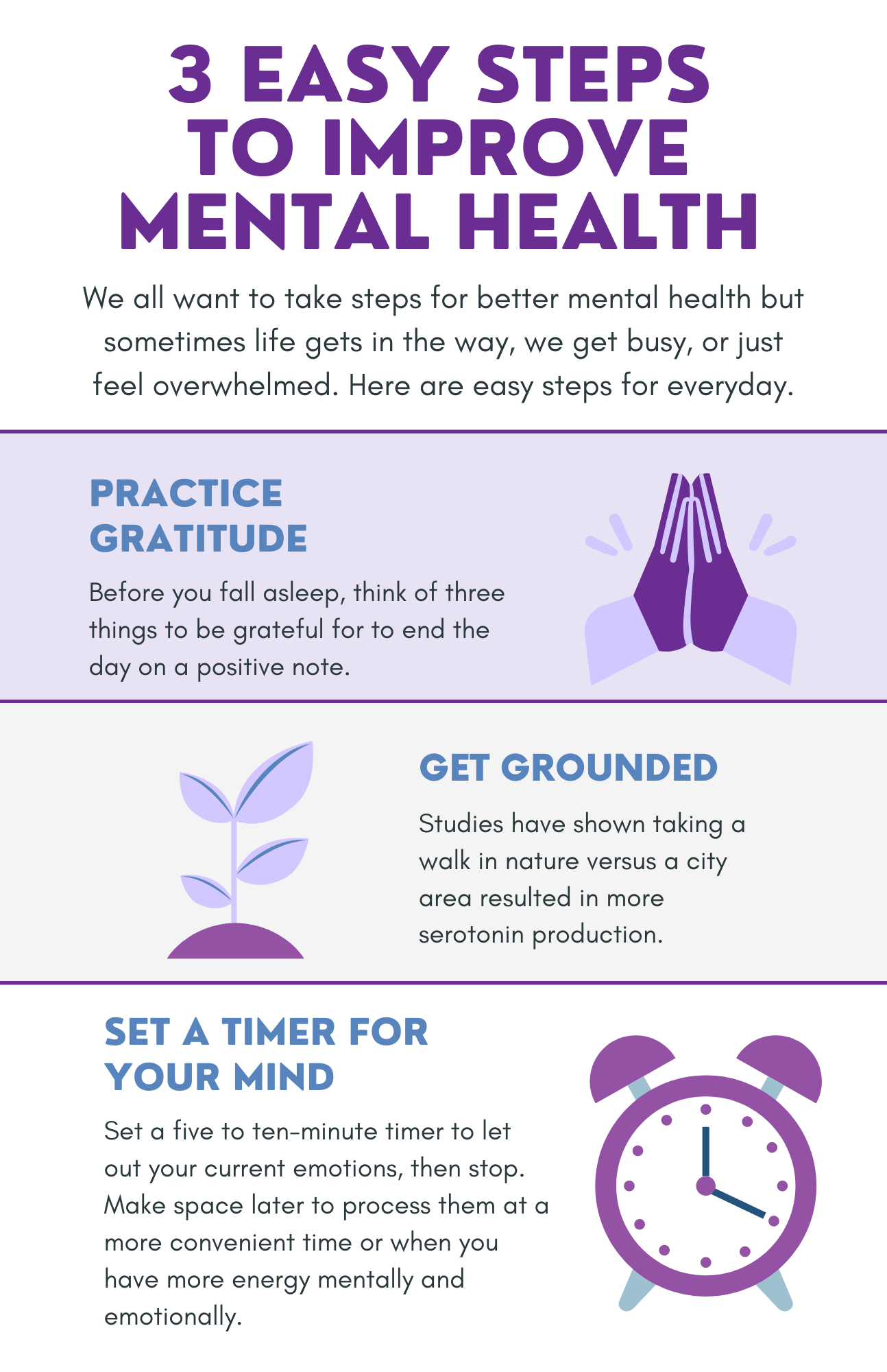 3 Easy Steps I Took for Mental Health — Arcadian Therapeutic Services