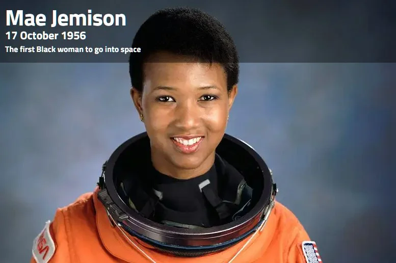 MAE JEMISON - THE FIRST BLACK WOMAN TO GO INTO SPACE — Space Prize