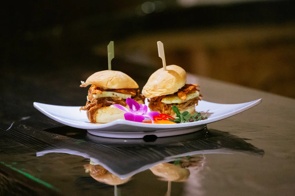 Tiki Menu Food and Drinks — Three 9 Lounge