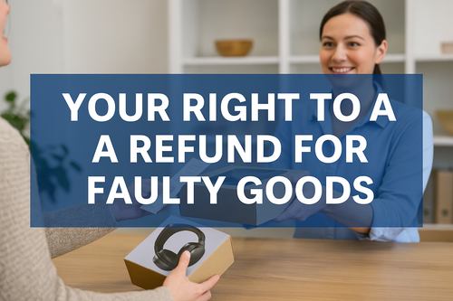 Your Right to a Refund for Faulty Goods — Citizens Advice Lancashire West