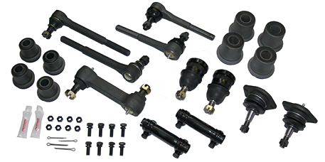 Chevy C30 1967-70 Tubular Upper and Lower Control Arm Set, — Custom ...