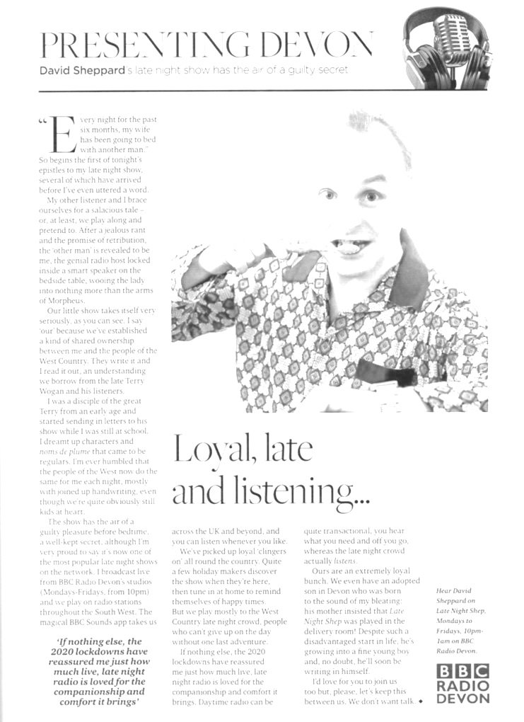 David Sheppard | A Trusted Voice for Broadcasts, Podcasts & Events