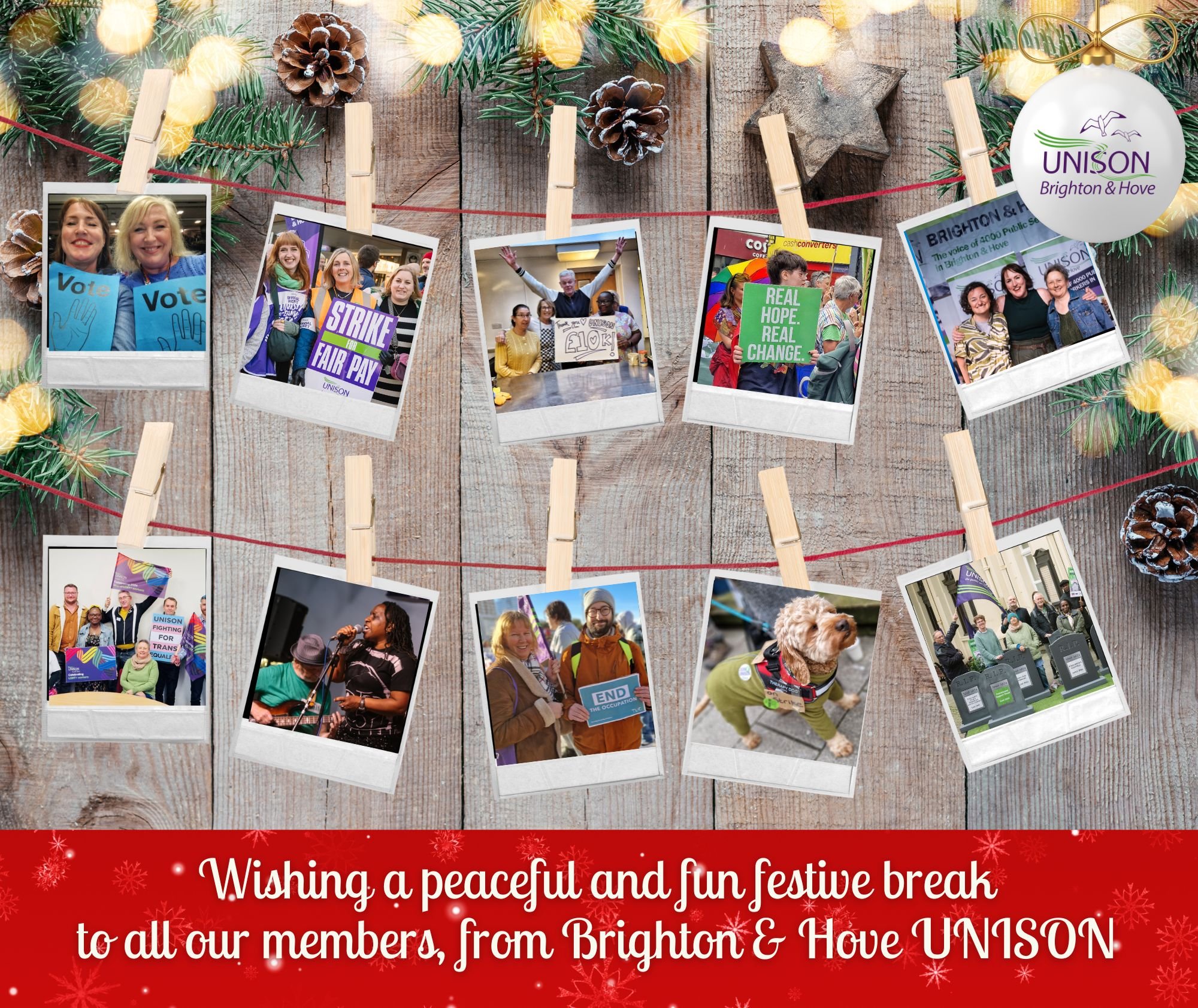 Christmas and New Year Message from Brighton & Hove UNISON — Brighton ...