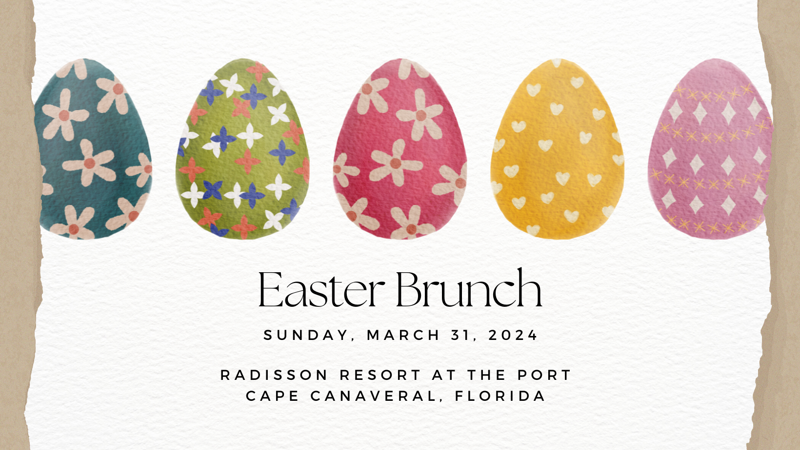 Easter Brunch — Radisson Resort at the Port Events