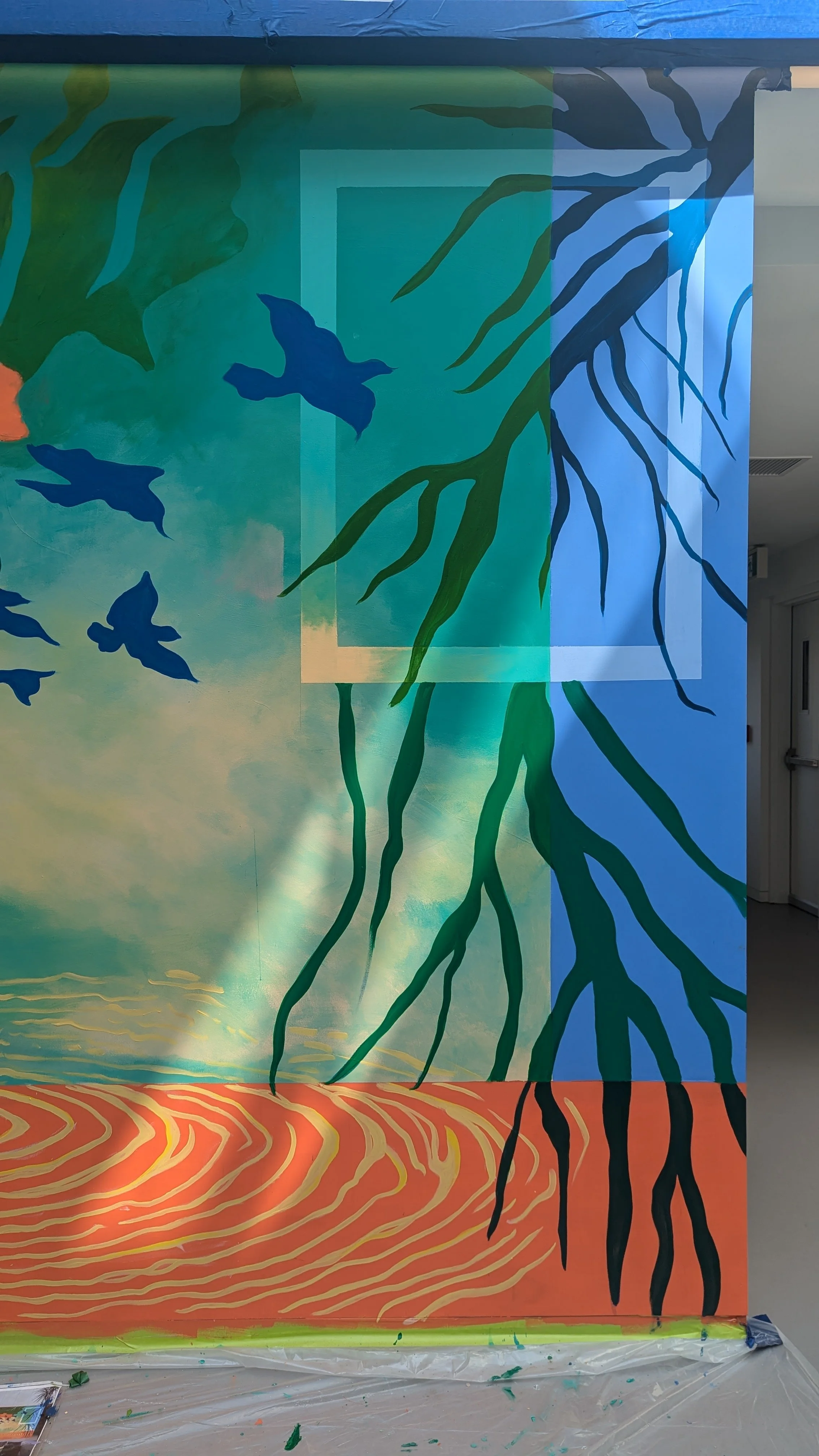 Une murale collaborative chez Fondaction à Montréal — Artbangbang
