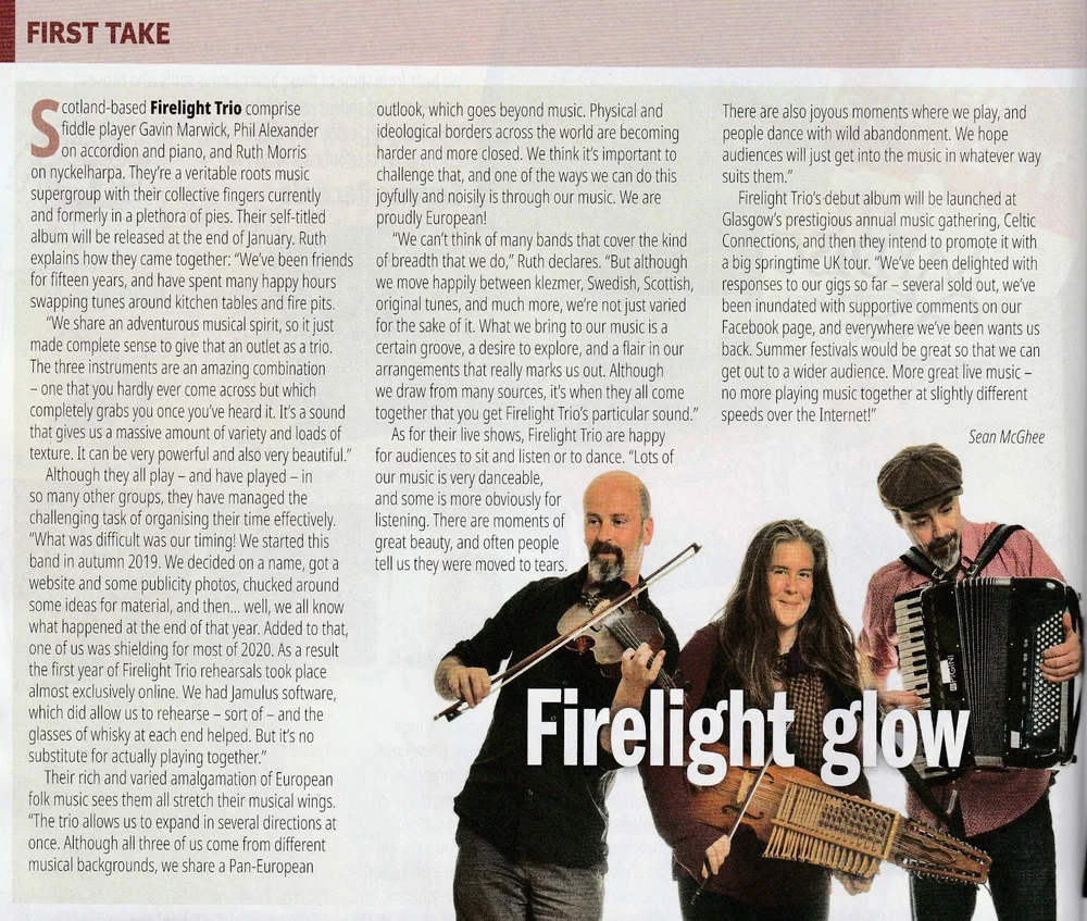 About — Firelight Trio