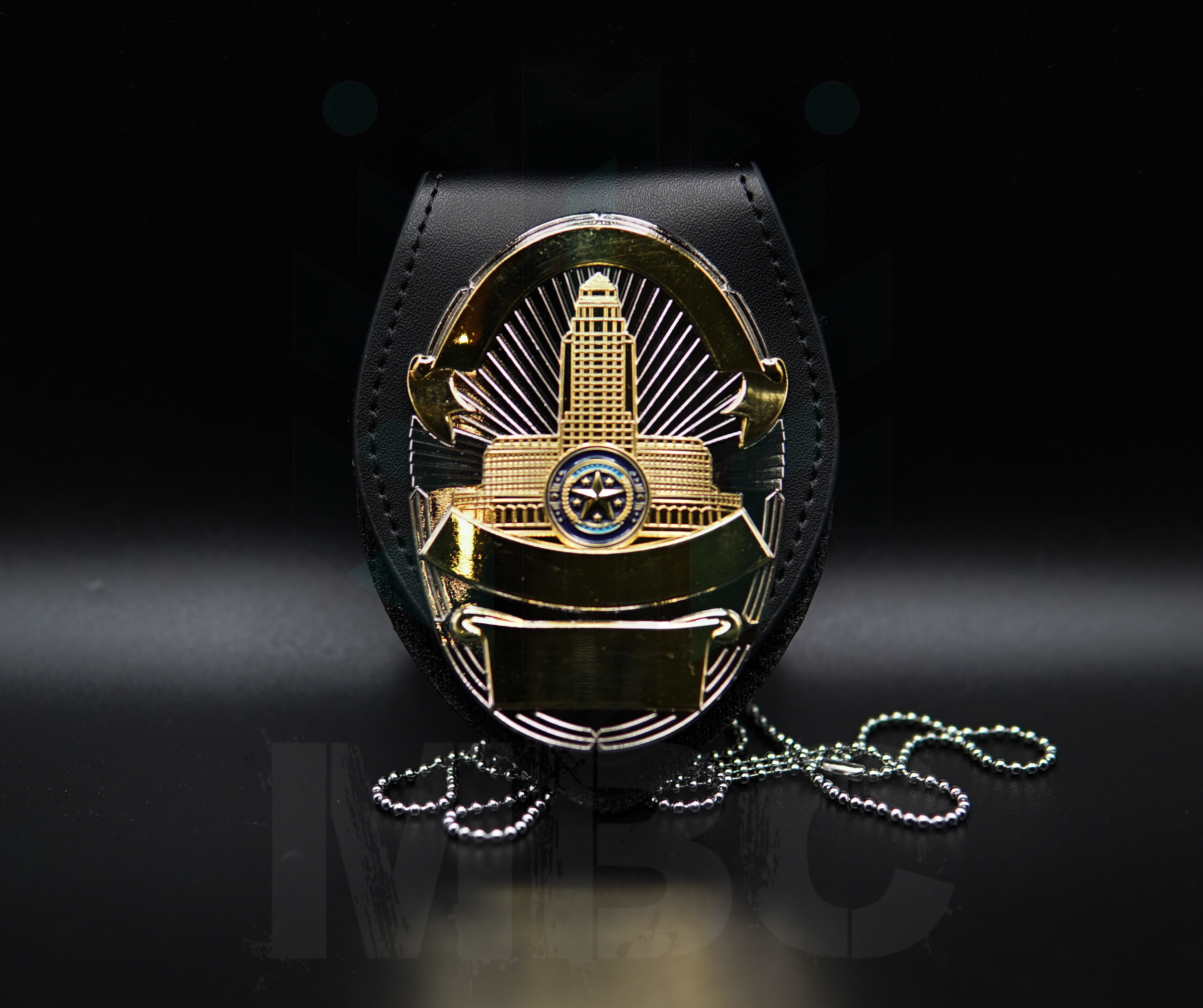 Custom Police Badges With Engravings - Free Badge Holder