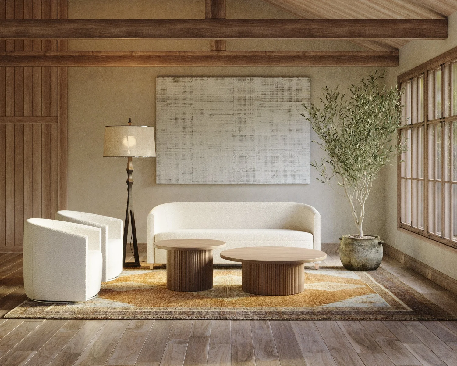 Reed Occasional Table — Coriander Designs