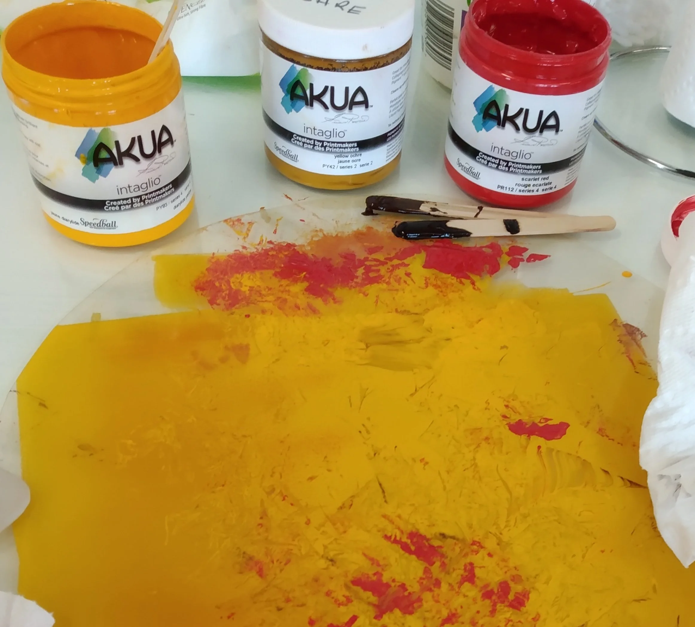 Non-Toxic, Eco Friendly Studio — Printmakers of the Salish Sea