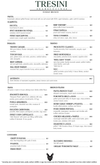 Menus — TRESINI